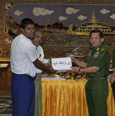 သဘာဝဘေးဒဏ်သင့်ဒေသများ၌ ကူညီကယ်ဆယ်ရေးနှင့် ပြန်လည်ထူထောင်ရေးလုပ်ငန်းမ