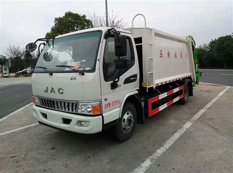 Jac 4ton 6cbm Garbage Collector Compactor Compacting Garbage Vehicle