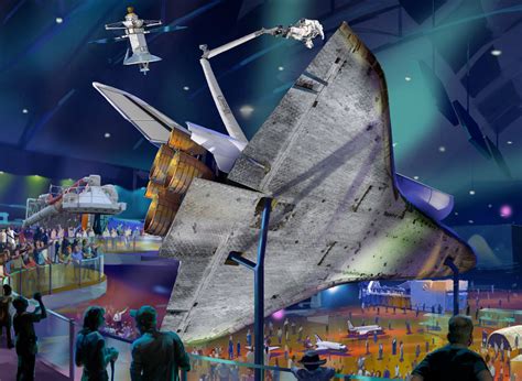 Space Shuttle Atlantis Display