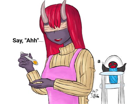 Mommy Lilith Feeding Incubus Its Hard Being A Blind Mother R