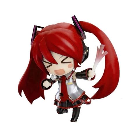 Red Miku Cardd Theme 🍒 Tokoh Anime Lucu Lukisan Jepang Fotografi Pria