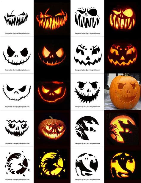 Cool Pumpkin Carving Patterns