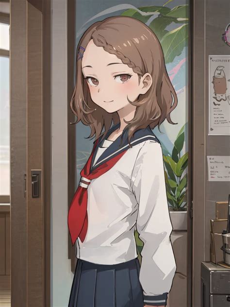 【貧乳ai画像】高木さん からかい上手の高木さん【2d】 Ai貧乳少女