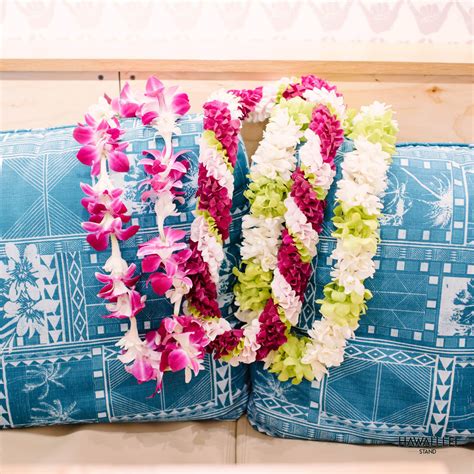 Hawai`i Lei Set Seasonal Colors Vary Leis For Graduation Hawaii