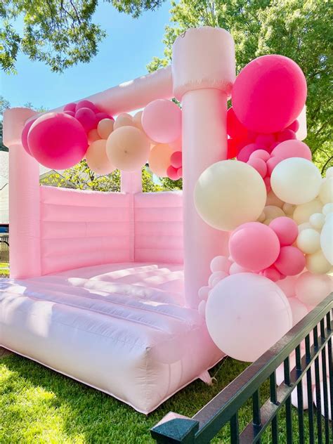 Bounce House With Balloons