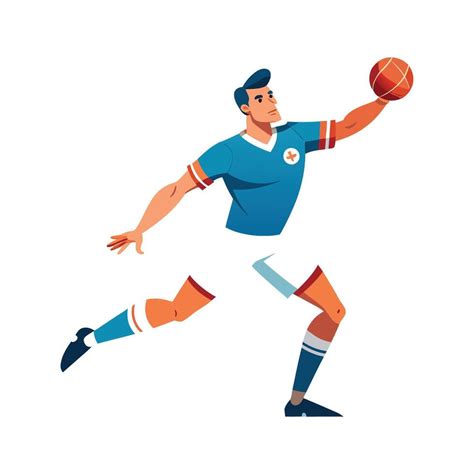 Football Player Innovative No Look Pass 57238519 Vector Art At Vecteezy