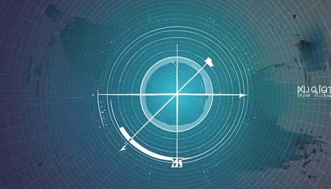 Premium Photo A Circle With A Compass And A Circle With The Words No On The Left