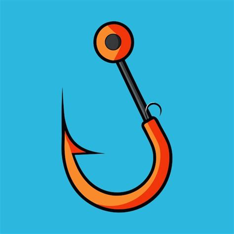 Detailed Fish Hook Vector Realistic And Versatile Design For Fishing