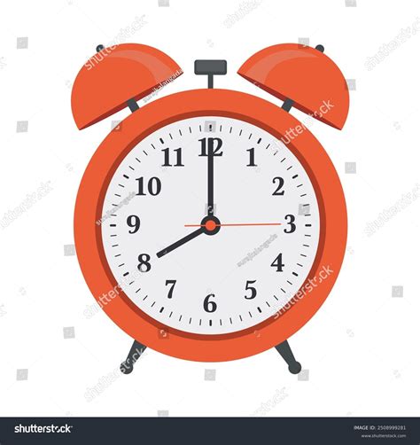 Alarm Clock Wake Timer Clock Morning Stock Vector Royalty Free 2508999281 Shutterstock