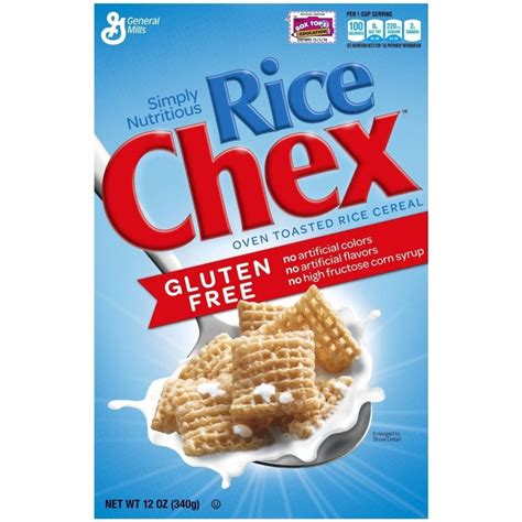 Rice Chex Cereal Gluten Free 340g 12 Oz General Mills American Food