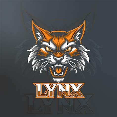 Premium Vector Lynx Head Mascot Esports Logo