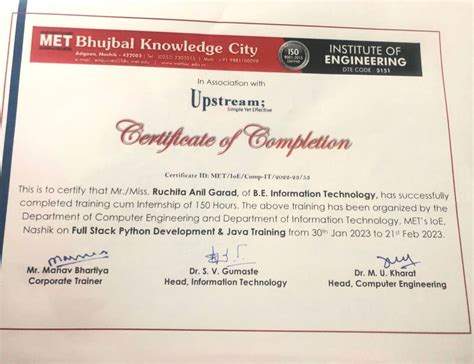 Fullstackdevelopment Javatraining Python Ruchita Garad