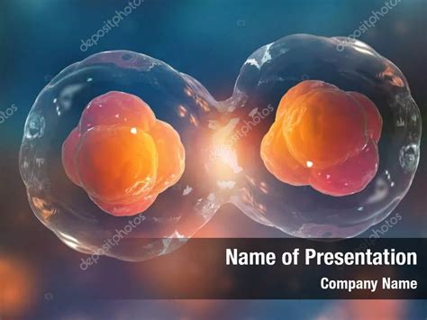 Microscope Cells Under Powerpoint Template Microscope Cells Under