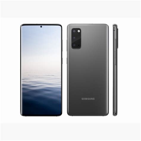 Samsung Galaxy S20 3d Model Download Phones On