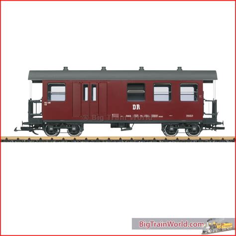 Big Train World Personenwagons Lgb 37712 Halve Bagagewagen Van De