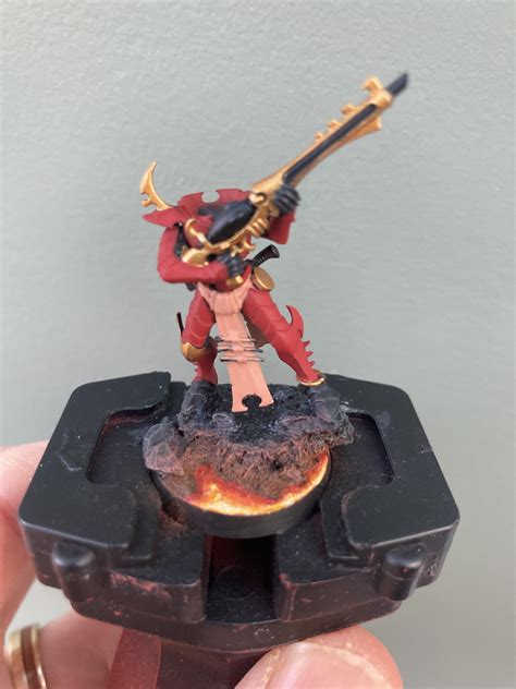 First Time Trying A Lava Base Can I Improve It Rminipainting