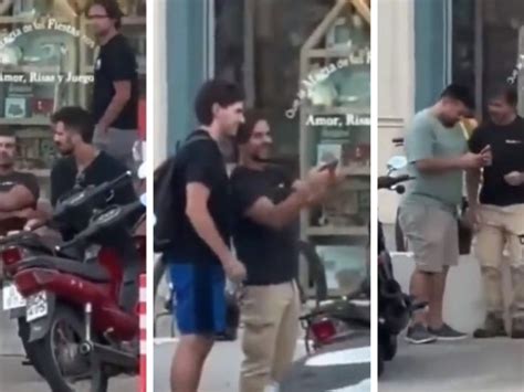 Luis Lacalle Pou Se Hizo Viral Por Un Video Que Lo Muestra Sentado En Una Vereda Sin Custodios