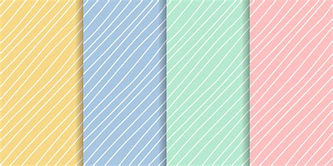 Line Pattern Collection Set Hand Drawn Syle Vector Illustration Stock Illustration Download