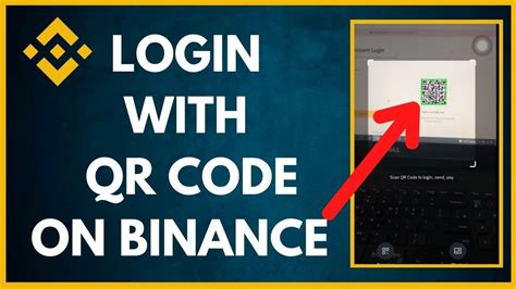 How To Login To Binance With QR Code Binance QR Code Login YouTube