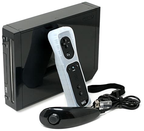 Restored Wii Console Black Refurbished
