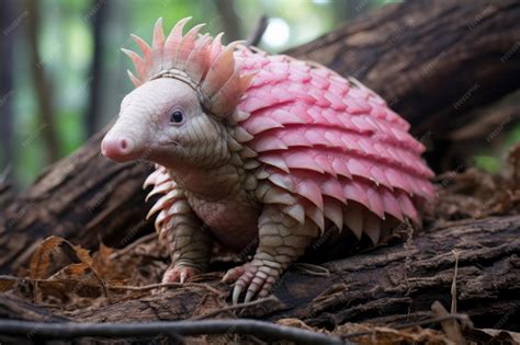 Premium Photo Pink Fairy Armadillo In The Wild