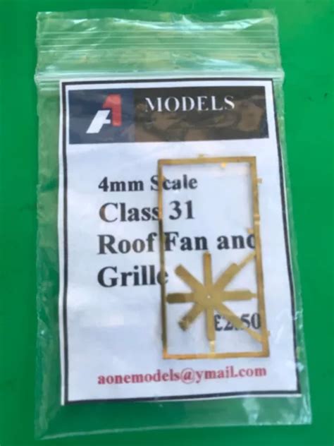 Br Class 31 Brass Roof Fan In Oo Scale 4mm £200 Picclick Uk