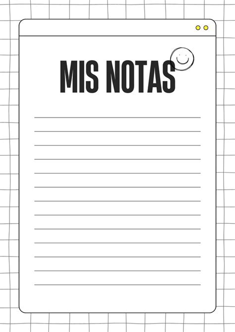 Página 21 Explorá Plantillas De Notas Personalizables Gratis Canva