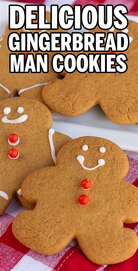 Gingerbread Man Cookies Easy Gingerbread Cookies Gingerbread Cookies