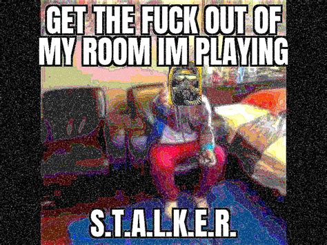 Get Out Of Here Stalker R Stalker