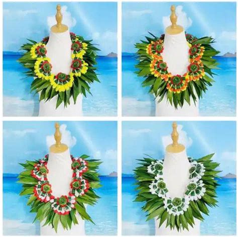 Tongan Kahoa Fa Leí Necklace Handmade Etsy