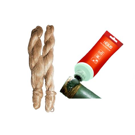 Higlue 65g Paste And 20g Hemp Sealing Pipe Joints Fire Pipe Sealing