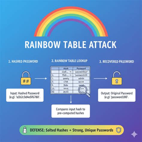 How To Protect Against Rainbow Table Attacks
