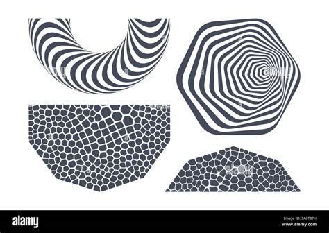 Abstract Science Background With Fantasy Cells Cross Section Or