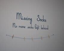 Popular Items For Missing Socks On Etsy