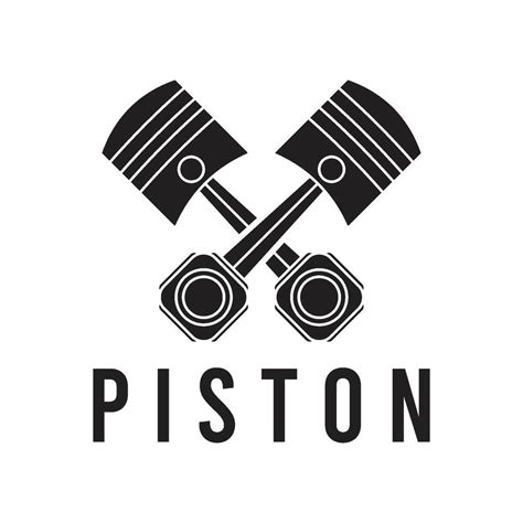 Pistón Icono Logo 44312036 Vector En Vecteezy