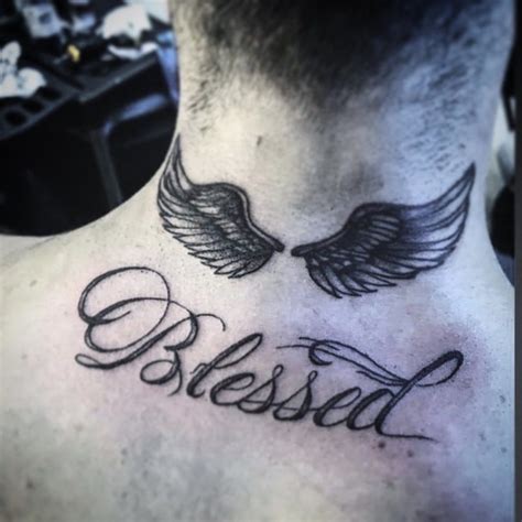 Blessed Tattoos With Wings