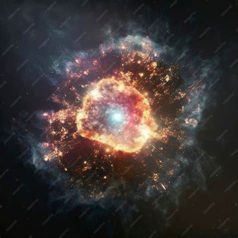 Premium Photo Supernova Exploding Space