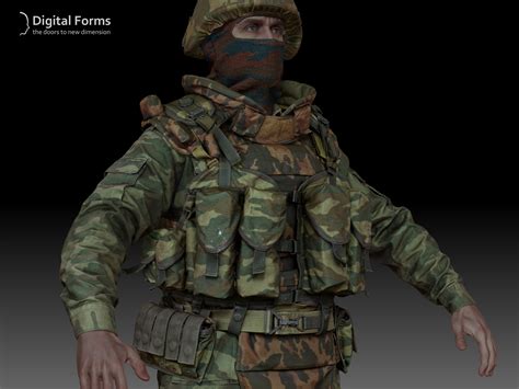 Digital Forms Your External Art Development Team Russian Uniform And