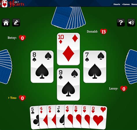 Hearts 247 Play Free Hearts Card Games Online