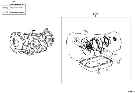 Transaxle Or Transmission Assy And Gasket Kit Atm For Toyota Fortuner