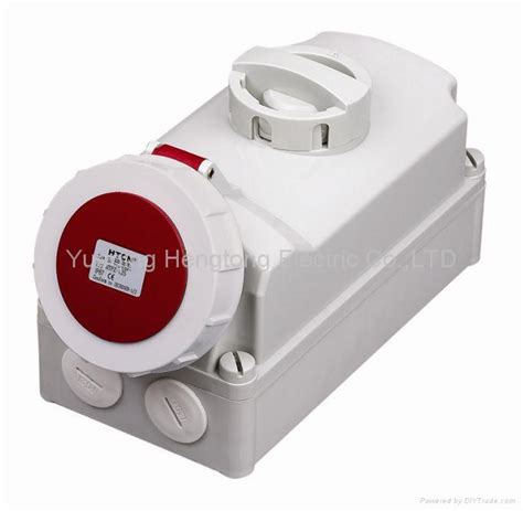 Socket With Interlock Switch Htn Socket Htcn China Manufacturer
