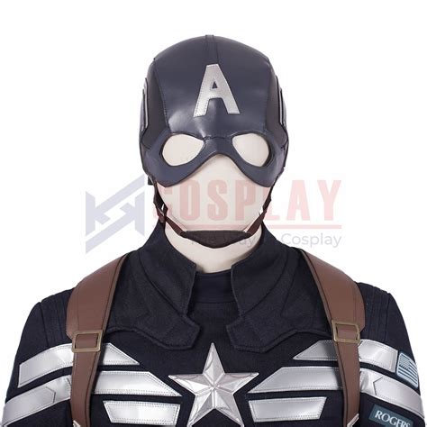 Avengers Endgame Captain America Steve Rogers Cosplay Costume