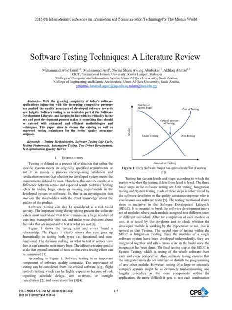 tecnicas de testing de software pdf software testing software