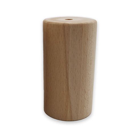 Wooden Lamp Holder Woody Cylinder Large E27 Kynda Light