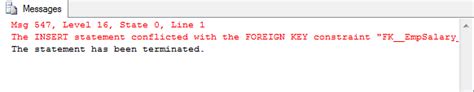 Sql Server Constraints With Example Geeksarray