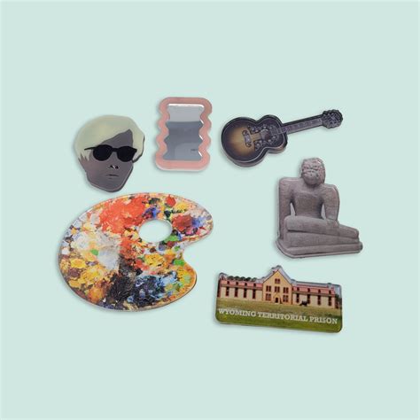 Fully Customizable Magnet Shape Acrylic Magnet Mpbarcelona