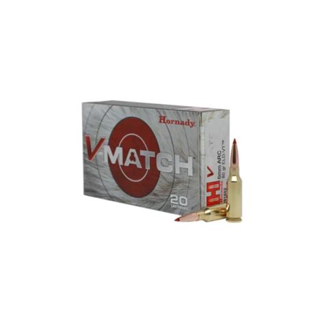 Hornady V Match 6mm Arc 80 Gr Eld Vt 81603 For Sale Hornady Rifle Ammo