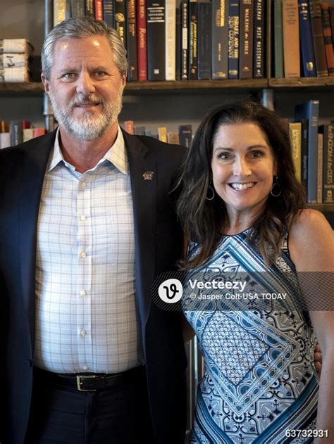 Jerry Falwell Jr Left And His Wife Becki Tilley Right Pose For A Photo After Conservative