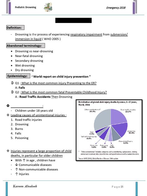 Pediatric Drowning Risks Rescue And Outcomes Pdf Medicine
