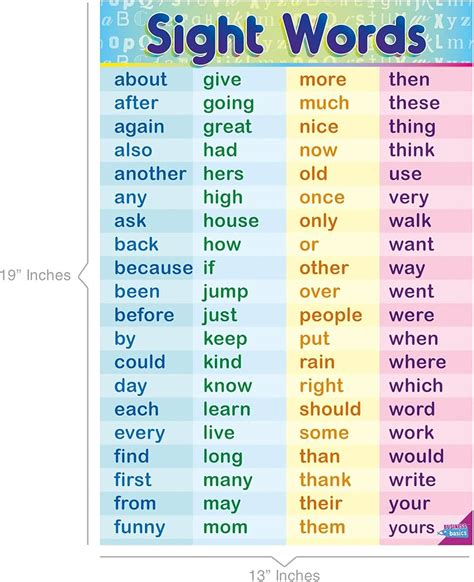 Sight Words For Grade 3 Flashcards Free Worksheets Printable